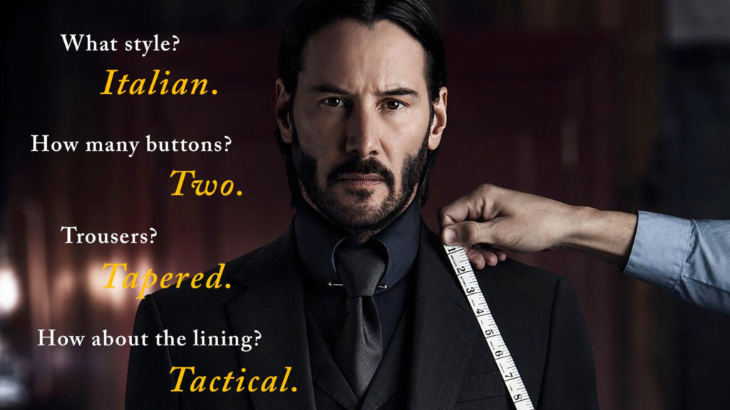 Costume Designer Luca Mosca’s Sartorial Lettera D’Amore to John Wick ...