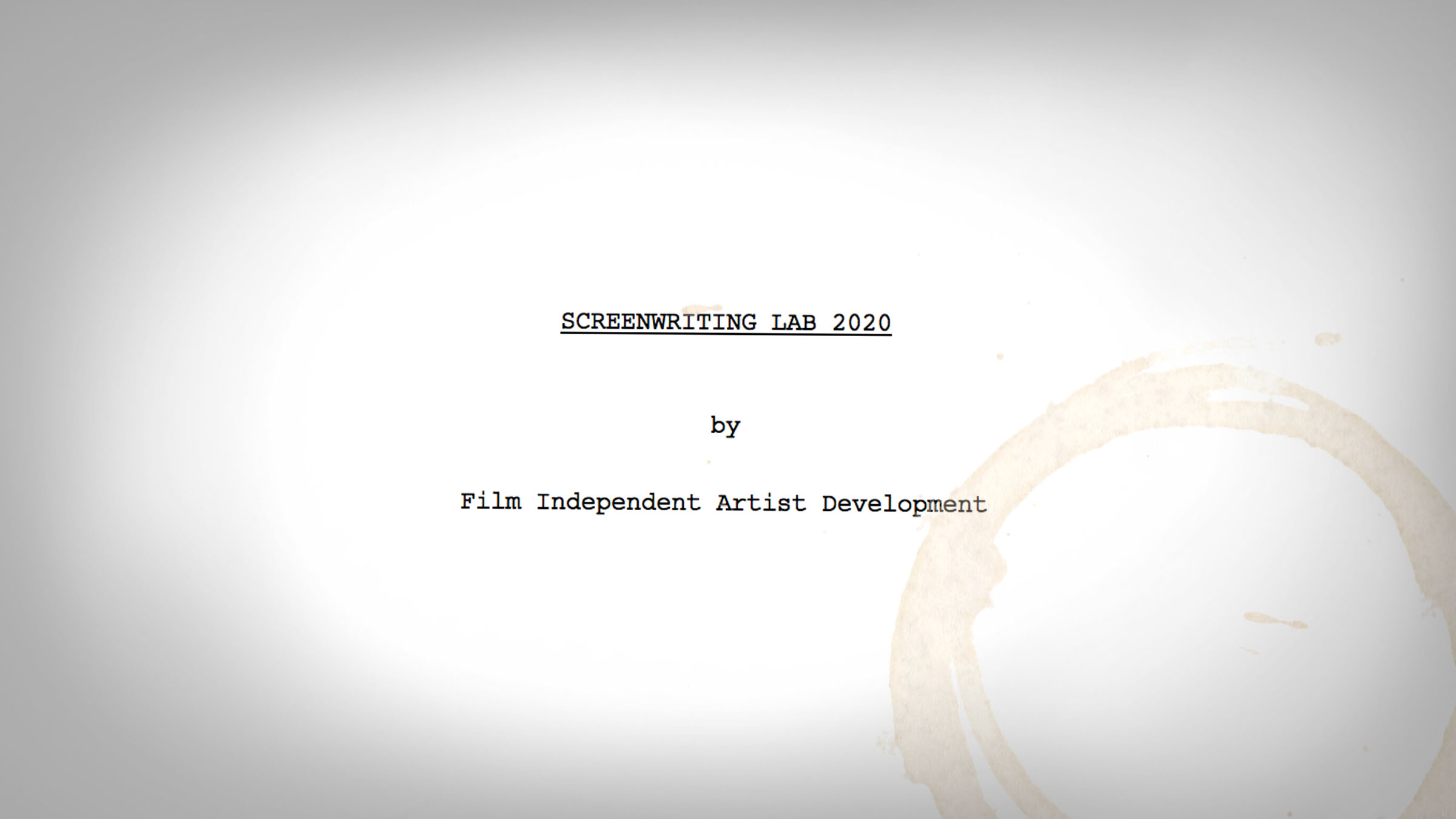 Write On: These are the 2020 Film Independent Screenwriting Lab Fellows ...
