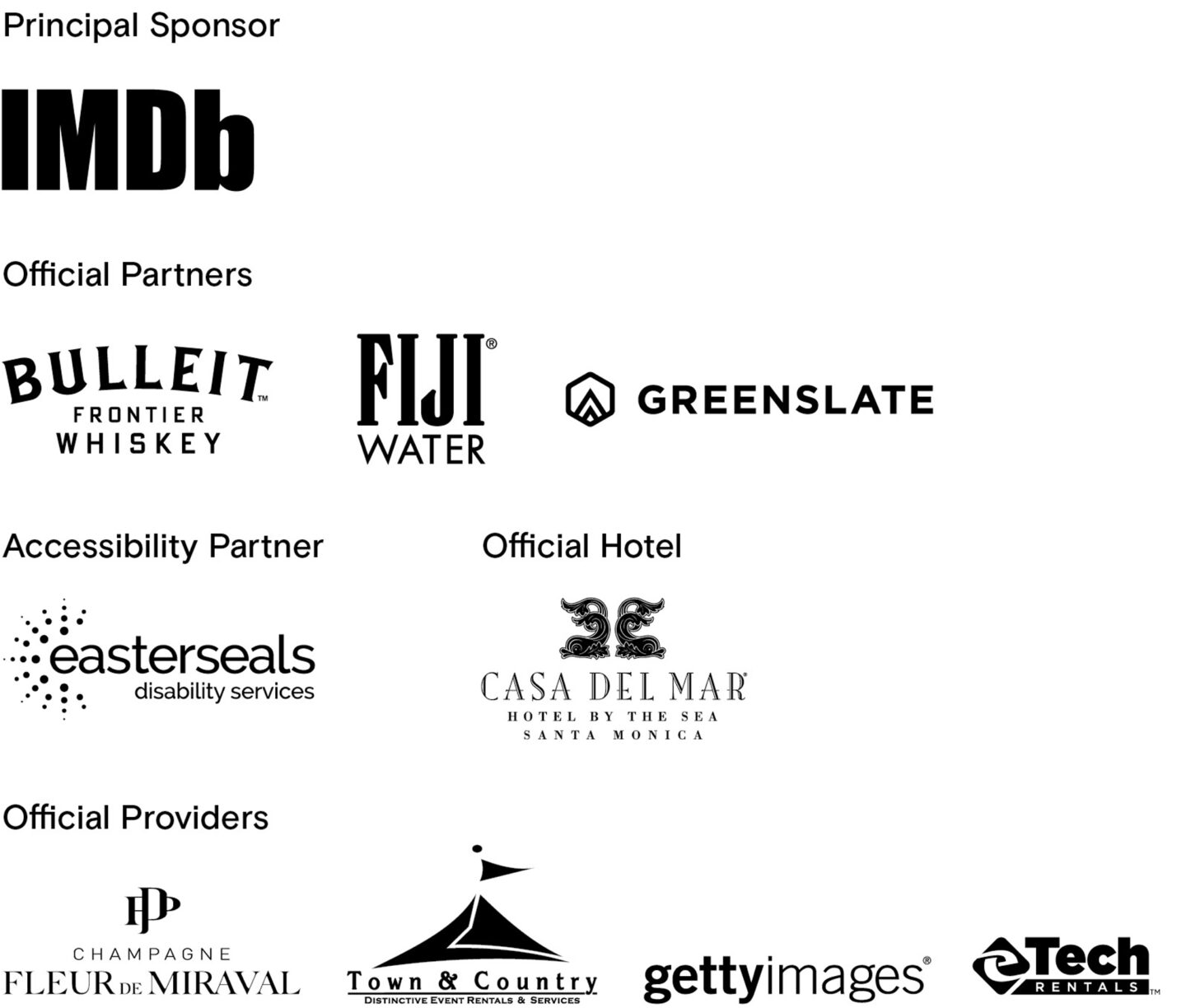 Sponsors - Film Independent