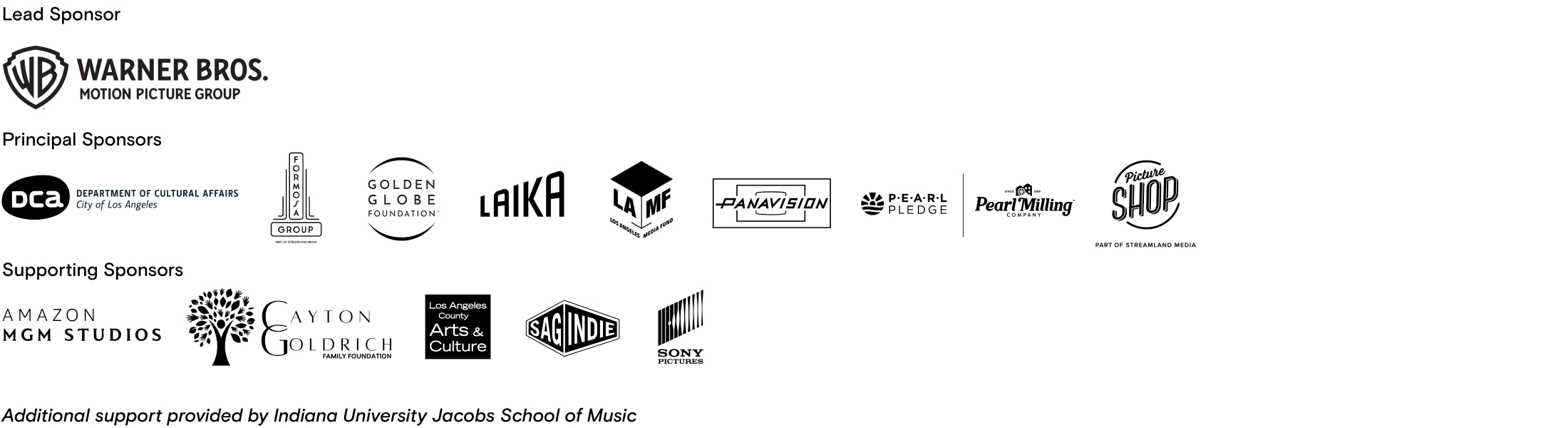 Project Involve - Film Independent